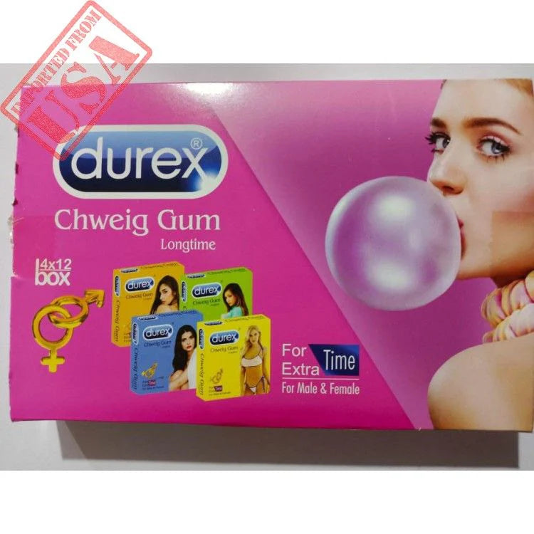 Timing bubble gum Chewing Gum Sex For Men & Women – playkaro.pk